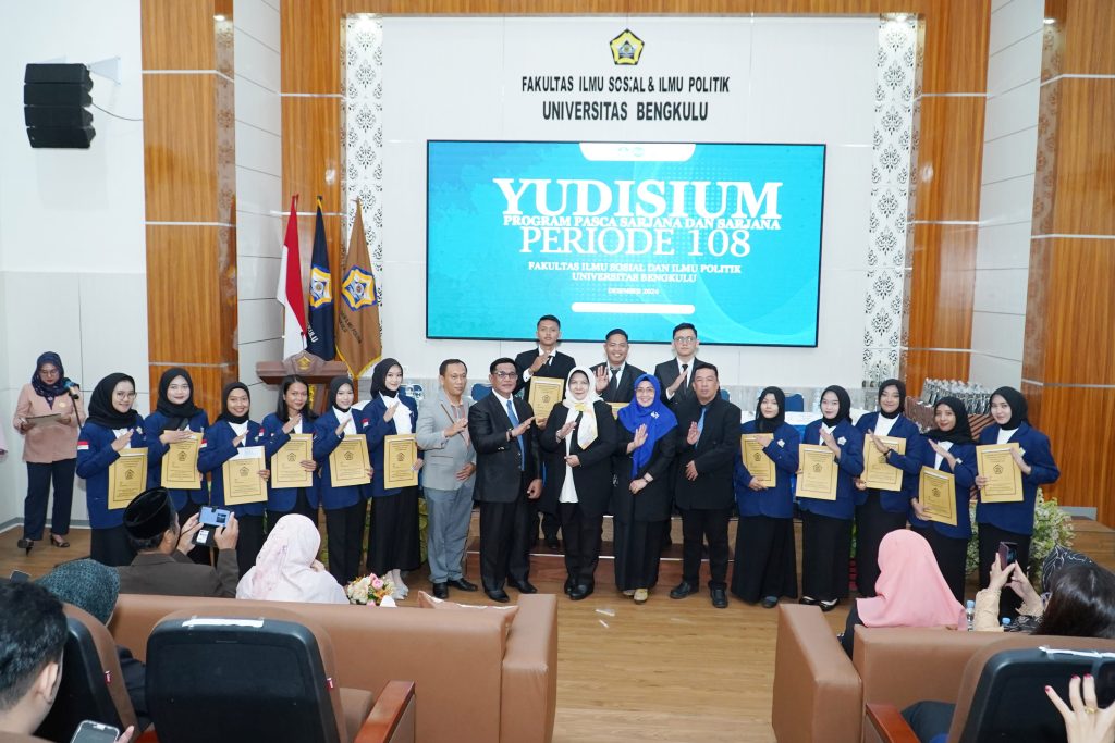 139 Mahasiswa FISIP UNIB, Resmi Dinyatakan Lulus Dalam Agenda Yudisium ...