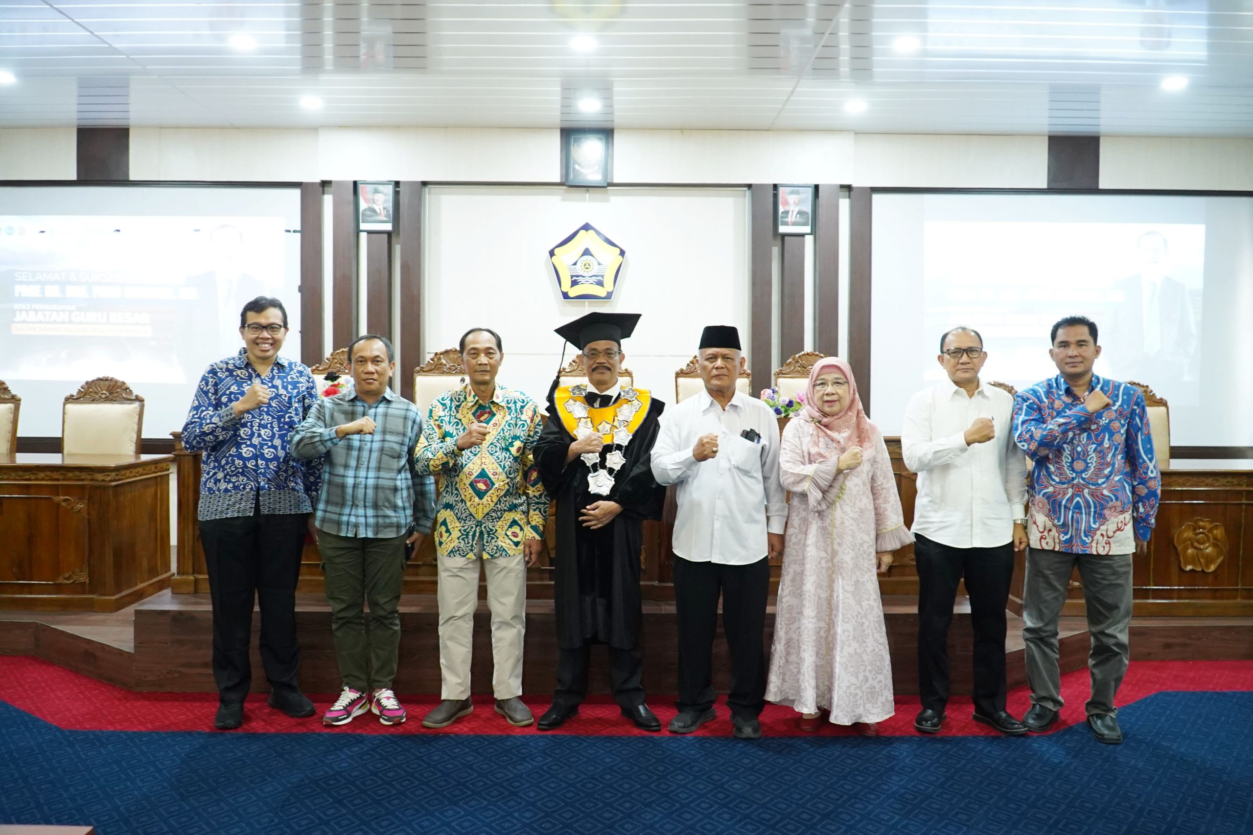 Prof. Panji Suminar Resmi Dikukuhkan, FISIP UNIB Kini Memiliki Tiga ...